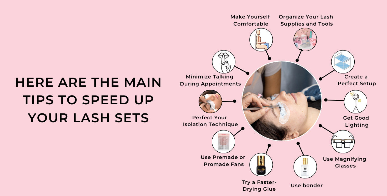 Essential Tips to Speed Up Lashing Time for Lash Artists | Lash God